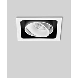 prediger.base p.003.101Q1-F LED Decken-Einbau-Strahler WB/TW/396-670/60° (250 mA)