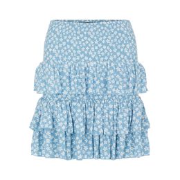 Y.A.S YAS Rock 'Lura' Damen Gr&ouml;&szlig;e 36 hellblau / wei&szlig;