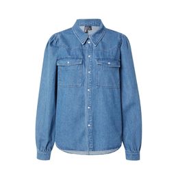 Pieces Bluse 'PAULA' Damen Gr&ouml;&szlig;e XXL blue denim