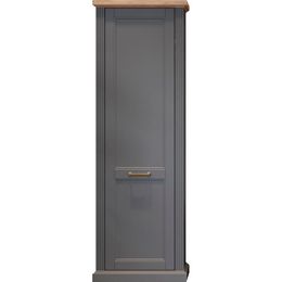 Home Affaire Garderobenschrank »Tara« (H/B/T): 193/63/38cm, hochwertig UV lackiert, Soft-Close-Funktion graphit matt/Pacific Walnut Hochwertig UV...