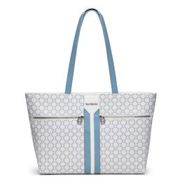 Nero Giardini Shopper »Taschen Lederimitat« Weiß/Blau