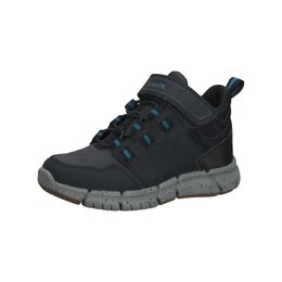 Geox Sneaker »Stiefelette Leder/Textil« Navy 33 33 Verschluss: Klettverschluss