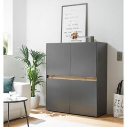 Inosign Highboard »City/Giron, moderner Schrank, Kommode, Stauraumschrank, Hochschrank« zeitlos, modern, ausreichend Stauraum, vielseitig...