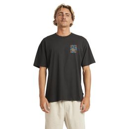 Billabong T-Shirt »Solar Regular« Washed Black L L Material: Ringgesponnene Baumwolle –...