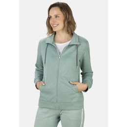 STOOKER WOMEN Sweatjacke &raquo;JANE mit Stehkragen Sweatjacke&laquo; Sweatjacke Regular Fit Moderner Casual-Look f&uuml;r Damen blue surf 36/38 36/38 Cooler...