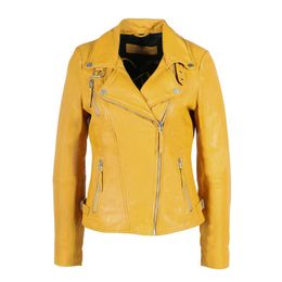 Freaky Nation Lederjacke »Biker Princess« honigfarben L(40)