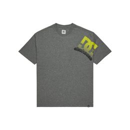 DC Shoes T-Shirt »Solid Lefty« Dark Grey Heather L L Stoff: Baumwolle/ Baumwoll-Jersey...