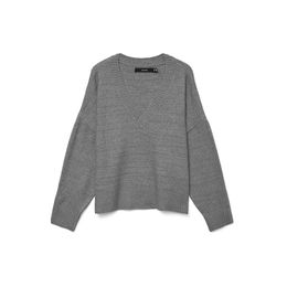 V&eacute;ro Moda VERO MODA Pullover 'VMBOOM' Damen Gr&ouml;&szlig;e S graumeliert
