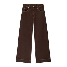 Bershka Jeans Damen Gr&ouml;&szlig;e 25/26 braun
