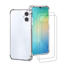 H&uuml;lle Galaxy A06 und 2 schutzfolien - TPU - Transparent