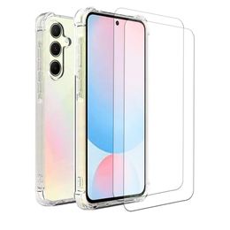H&uuml;lle Galaxy A56 und 2 schutzfolien - TPU - Transparent