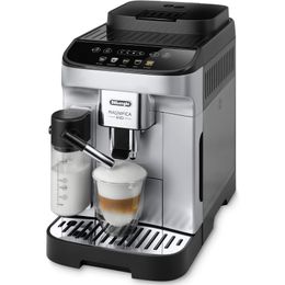 De'Longhi DE'LONGHI Kaffeevollautomat "Magnifica Evo ECAM290.61.SB- 5 Rezepte, perfekter Milchschaum", silber (silberfarben, schwarz), B:24cm H:36cm T:44cm, Kaffeevollautomaten, LatteCrema Milchsystem, automatische Entkalkung und Reinigung