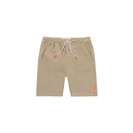 MINOTI Hose Jungen Gr&ouml;&szlig;e 140/146 dunkelbeige / orange