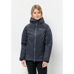 Jack Wolfskin Damen Daunenjacke "CYROX 2L DOWN JKT W", grau, Gr. M, OBERSTOFF 100% POLYAMID FUTTER 100% POLYESTER 1. F&Uuml;LLUNG 90% GRAUE ENTENDAUNEN,