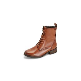 Peter Hahn Josef Seibel - Schnür-Stiefelette Kate, braun, Gr. 42 - Leder