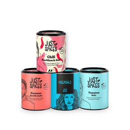 Just Spices Salz Gewürzset - Gewürzmischungen | 100% natürliche Zutaten | Gewürzsets | Geschenkideen