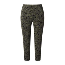Ulla Popken Leggings Damen Größe XXXL/4XL oliv / schwarz