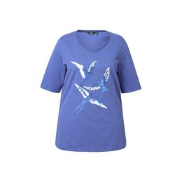 Ulla Popken Shirt female Blue size 42-44