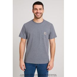 Carhartt Work In Progress Carhartt WIP T-Shirt Herren Gr&ouml;&szlig;e S Second Hand grau