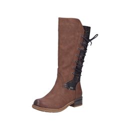 Rieker Stiefel Damen Größe 41 braun / dunkelbraun Winterschuhe