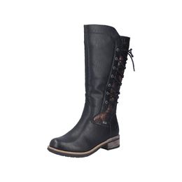 Rieker Stiefel '94693' Damen Größe 38 bronze / schwarz Winterschuhe