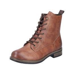 Rieker Schn&uuml;rstiefelette Damen Gr&ouml;&szlig;e 39 kastanienbraun Winterschuhe