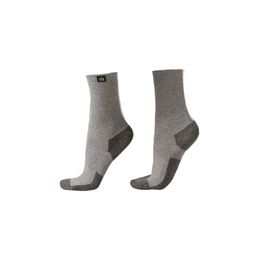 CALZEDONIA Socken Damen Gr&ouml;&szlig;e 36/41 graumeliert / oliv