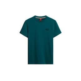 Superdry T-Shirt 'Essential' Herren Größe XL smaragd