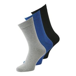 Jack & Jones Jack & Jones Socken 'JACORDINARY' Herren Gr&ouml;&szlig;e 41/46 blau / grau / schwarz