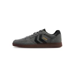 Hummel Sneaker 'Perfect Cl' Damen Gr&ouml;&szlig;e 37 gold / dunkelgrau / schwarz