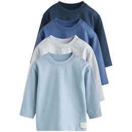 next Shirt Jungen Gr&ouml;&szlig;e 56 blau / hellblau / dunkelblau / grau
