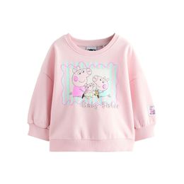 next Sweatshirt M&auml;dchen Gr&ouml;&szlig;e 86 hellblau / gelb / rosa / hellpink