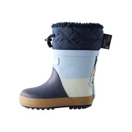 next Gummistiefel Jungen Gr&ouml;&szlig;e 20.5 navy / hellblau / gelb / hellgr&uuml;n