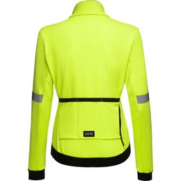 Gore Wear Sportjacke 'Tempest' Damen Gr&ouml;&szlig;e XS neongelb / silbergrau / schwarz