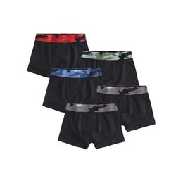 next Boxershorts Jungen Gr&ouml;&szlig;e 104 blau / gr&uuml;n / rot / schwarz