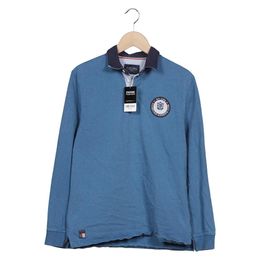 Christian Berg Poloshirt Herren Gr&ouml;&szlig;e L Second Hand blau