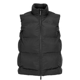 KnowledgeCotton Apparel Vest 'Puffer Vest' male Black size L