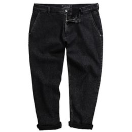 STHUGE Jeans male Black size 60