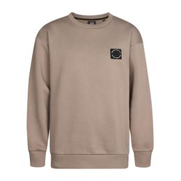 PETROL INDUSTRIES Sweatshirt 'Adirondack' Jungen Gr&ouml;&szlig;e 128 hellbraun / schwarz / naturwei&szlig;