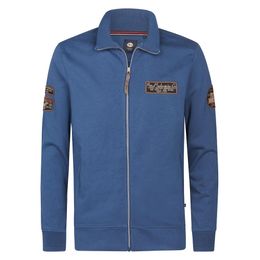 PETROL INDUSTRIES Sweatjacke 'Kenosha' Herren Gr&ouml;&szlig;e XL enzian