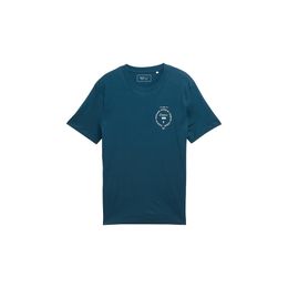 Tom Tailor Denim T-Shirt Herren Größe M smaragd