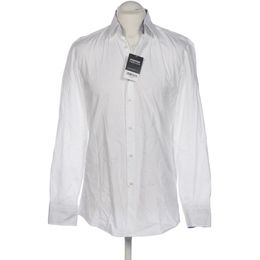 BOSS Black Hemd Herren Größe L Second Hand weiß