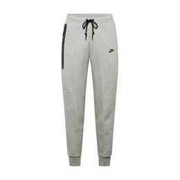 Nike Sportswear Hose 'TECH FLEECE' Herren Größe L graumeliert / schwarz