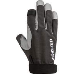 Edelrid Athletic Gloves 'Work Glove Closed II' male Grey size XXL