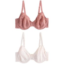 next Bra female Beige, Red size 70