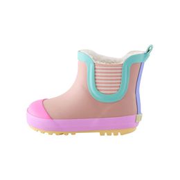 next Gummistiefel Mädchen Größe 26.5 aqua / pink / purpur / weiß
