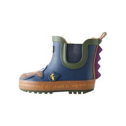 next Gummistiefel Jungen Gr&ouml;&szlig;e 35.5 navy / braun / gr&uuml;n