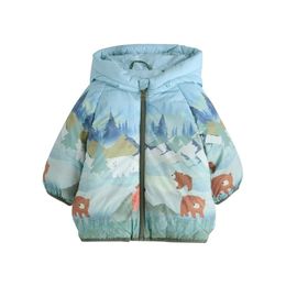 next Winter Jacket boy Green size 6-9 mths