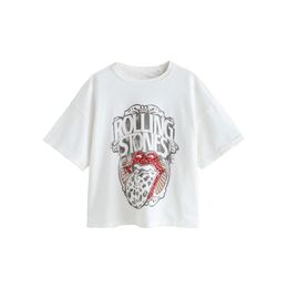 next Shirt 'The Rolling Stones' girl White size 11 yrs