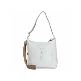 Picard Kronberg - Schultertasche 40 cm Rindleder (black) in white lily | Gr.: onesize